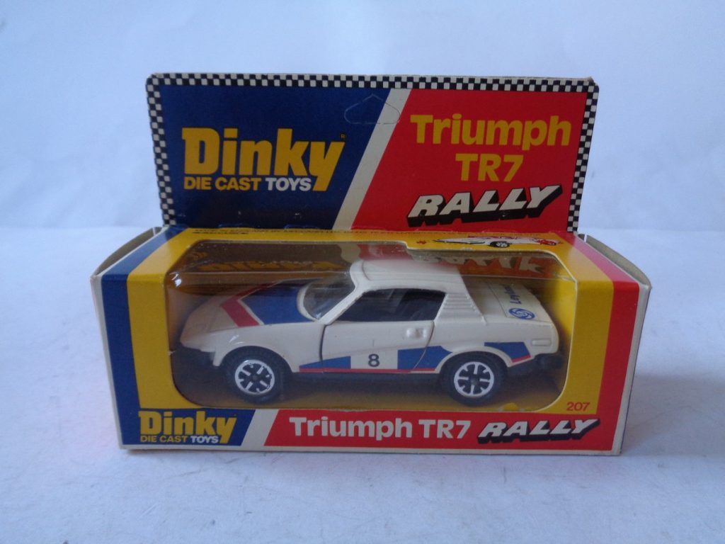 Dinky Toys 207 Triumph TR7 Rally with Box - Toy Paradise
