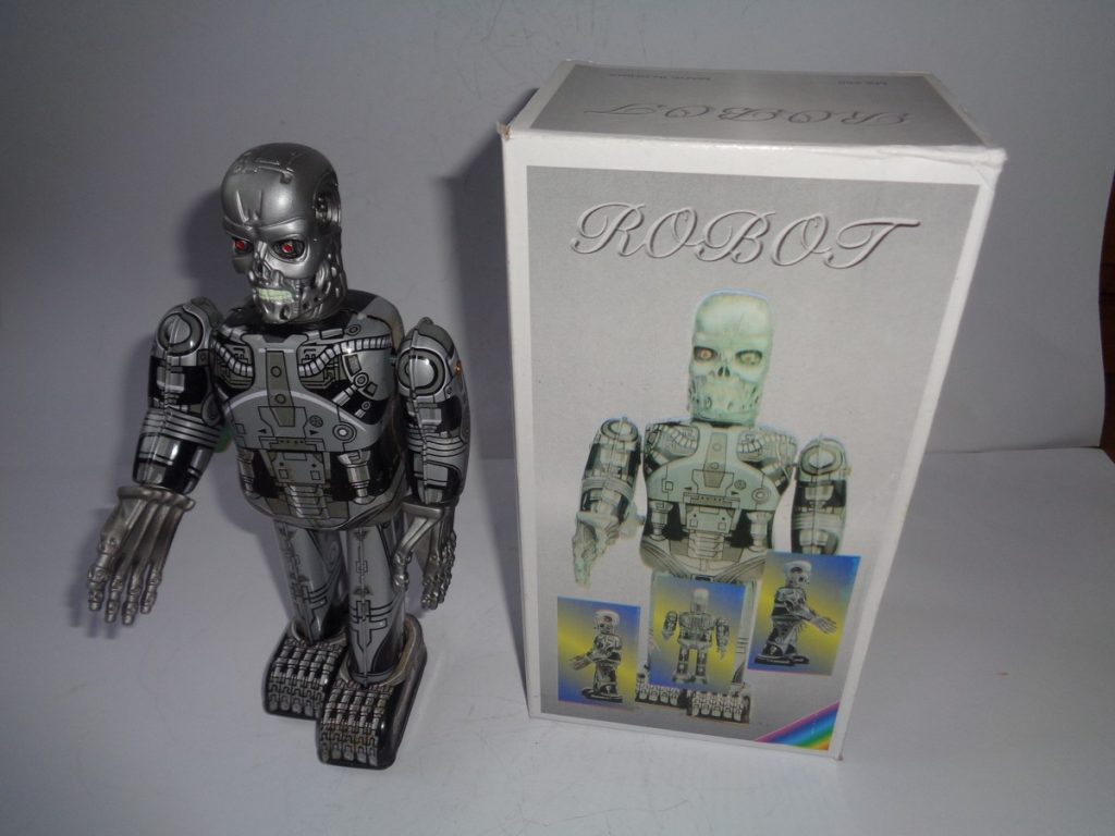 Terminator Robot with Box MS 288 (wind-up) - Toy Paradise