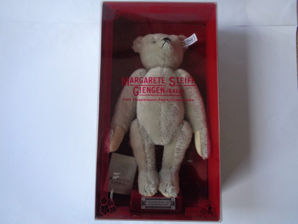 Margarete Steiff Teddybar-Modell 1902 Design Richard Steiff with Box ...