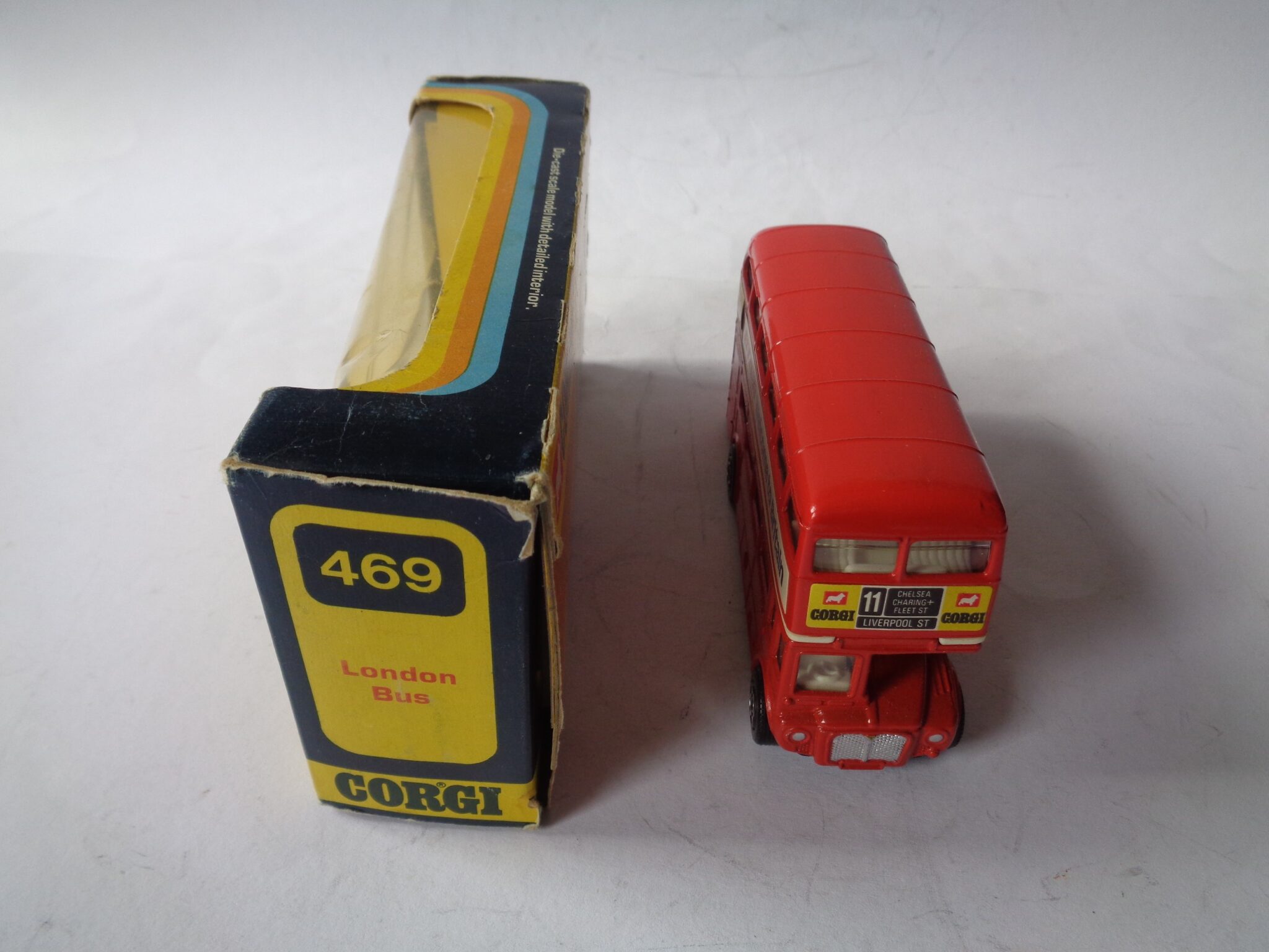 Corgi Toys 469 London Routemaster Bus with Box - Toy Paradise