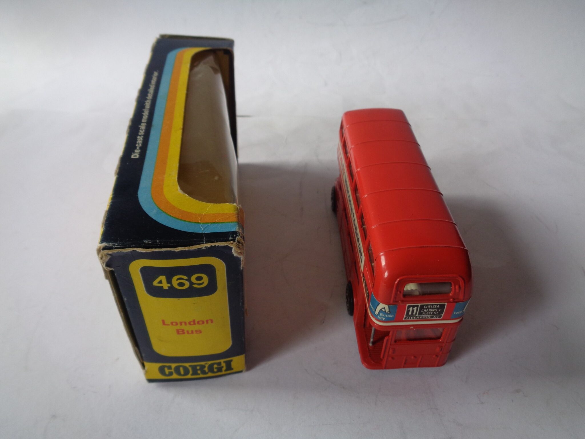 Corgi Toys 469 London Routemaster Bus with Box - Toy Paradise