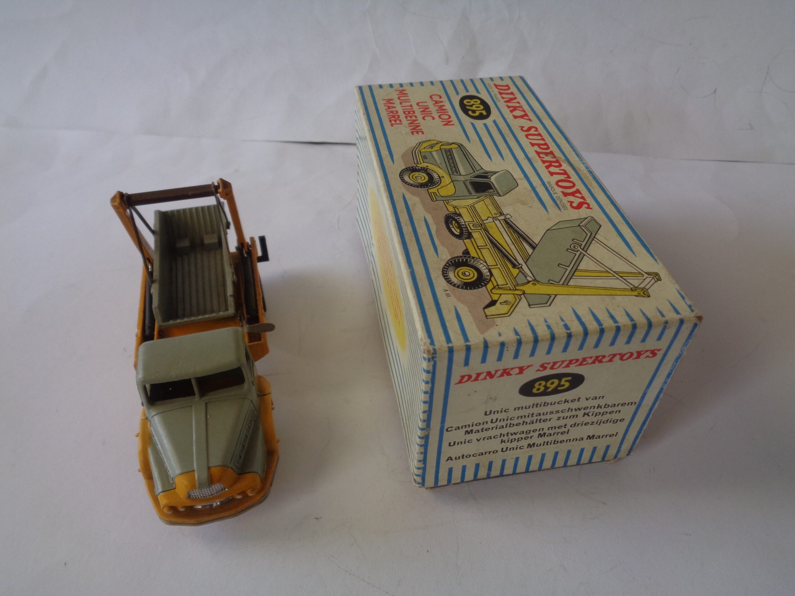 Dinky Supertoys 895 Camion Unic Multibenne Marrel with Box - Toy Paradise