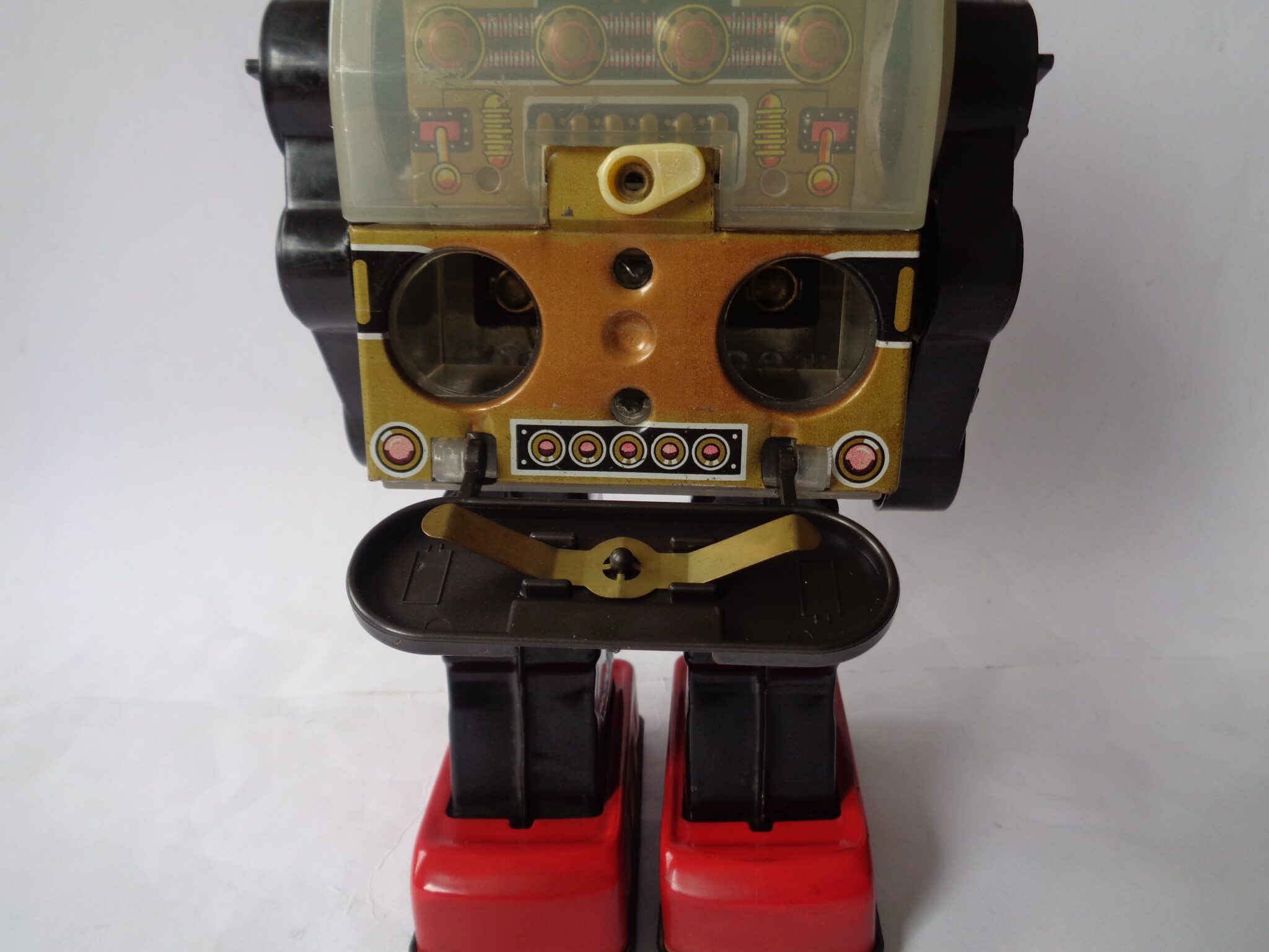 S.H. Horikawa Piston Robot (battery-operated) - Toy Paradise