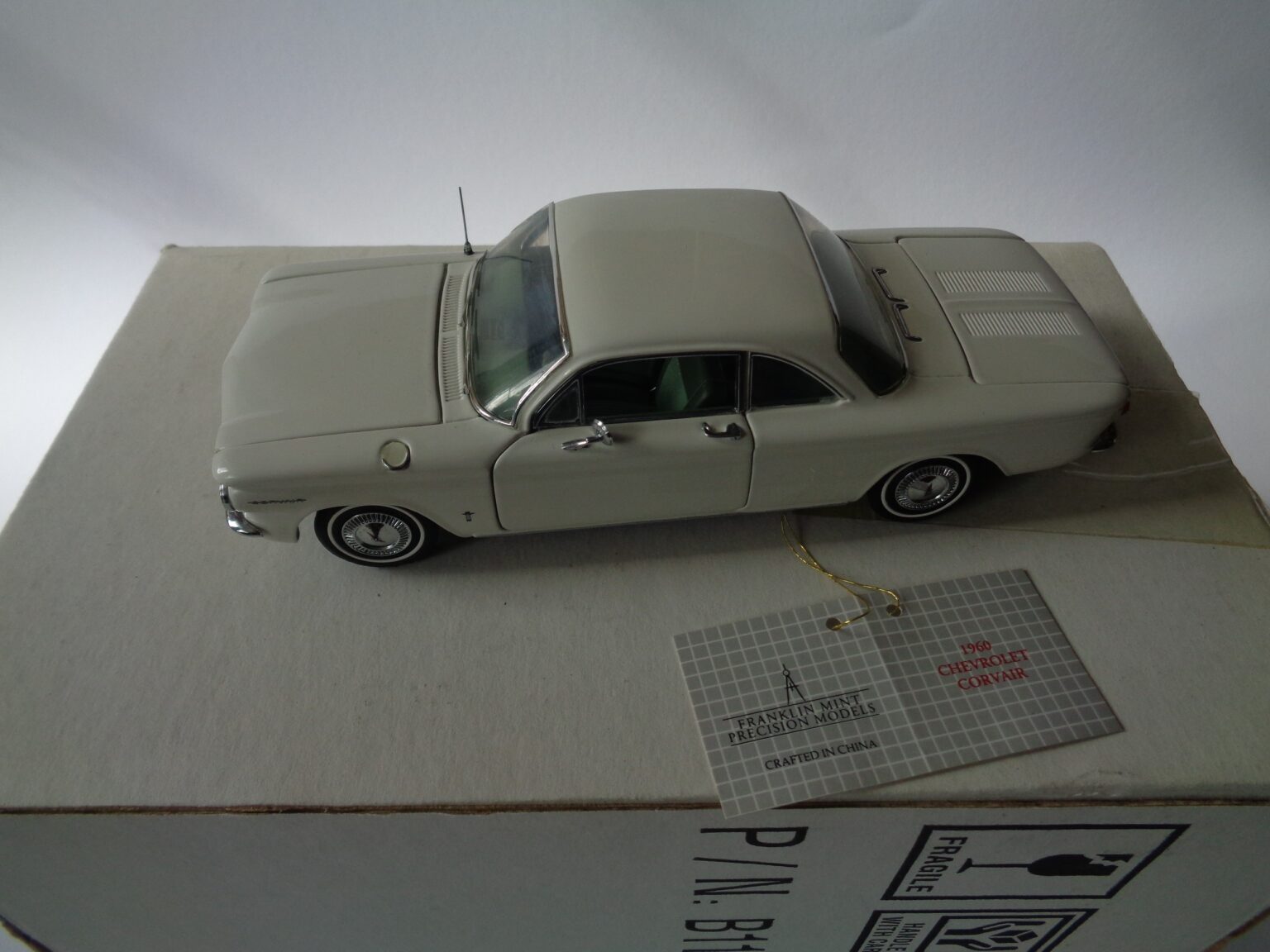 Franklin Mint Chevrolet Corvair 1960 with Box - Toy Paradise