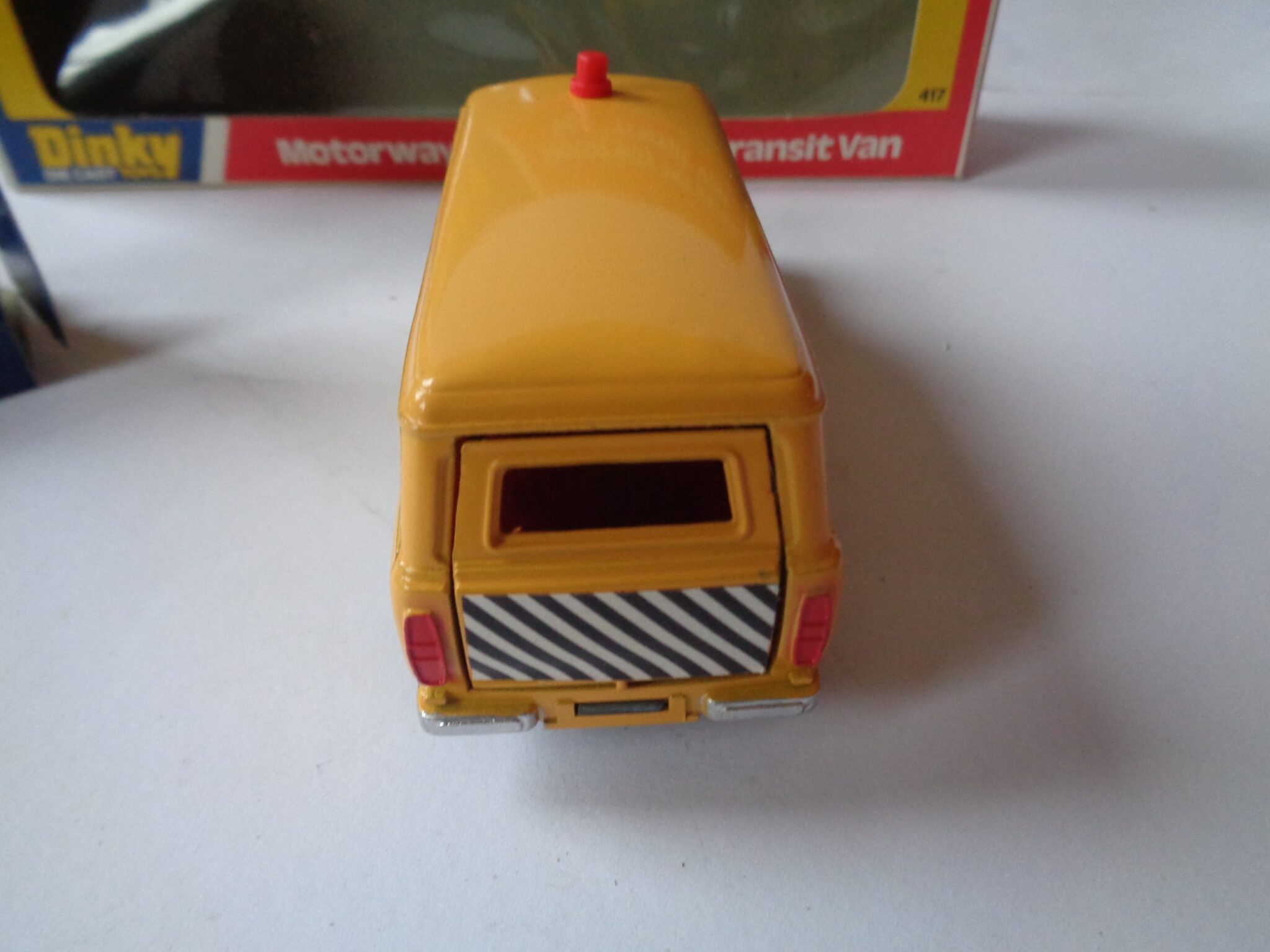 Dinky Toys 417 Motorway Services Ford Transit Van with Box - Toy Paradise