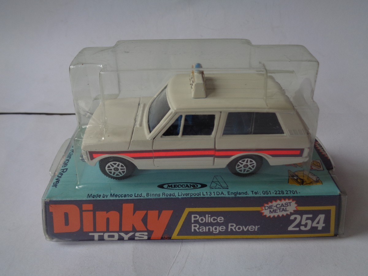 Dinky Toys 254 Police Range Rover with Box - Toy Paradise