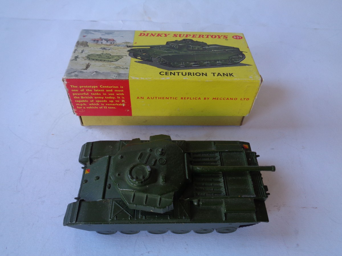 Dinky Supertoys 651 Centurion Tank with Box - Toy Paradise