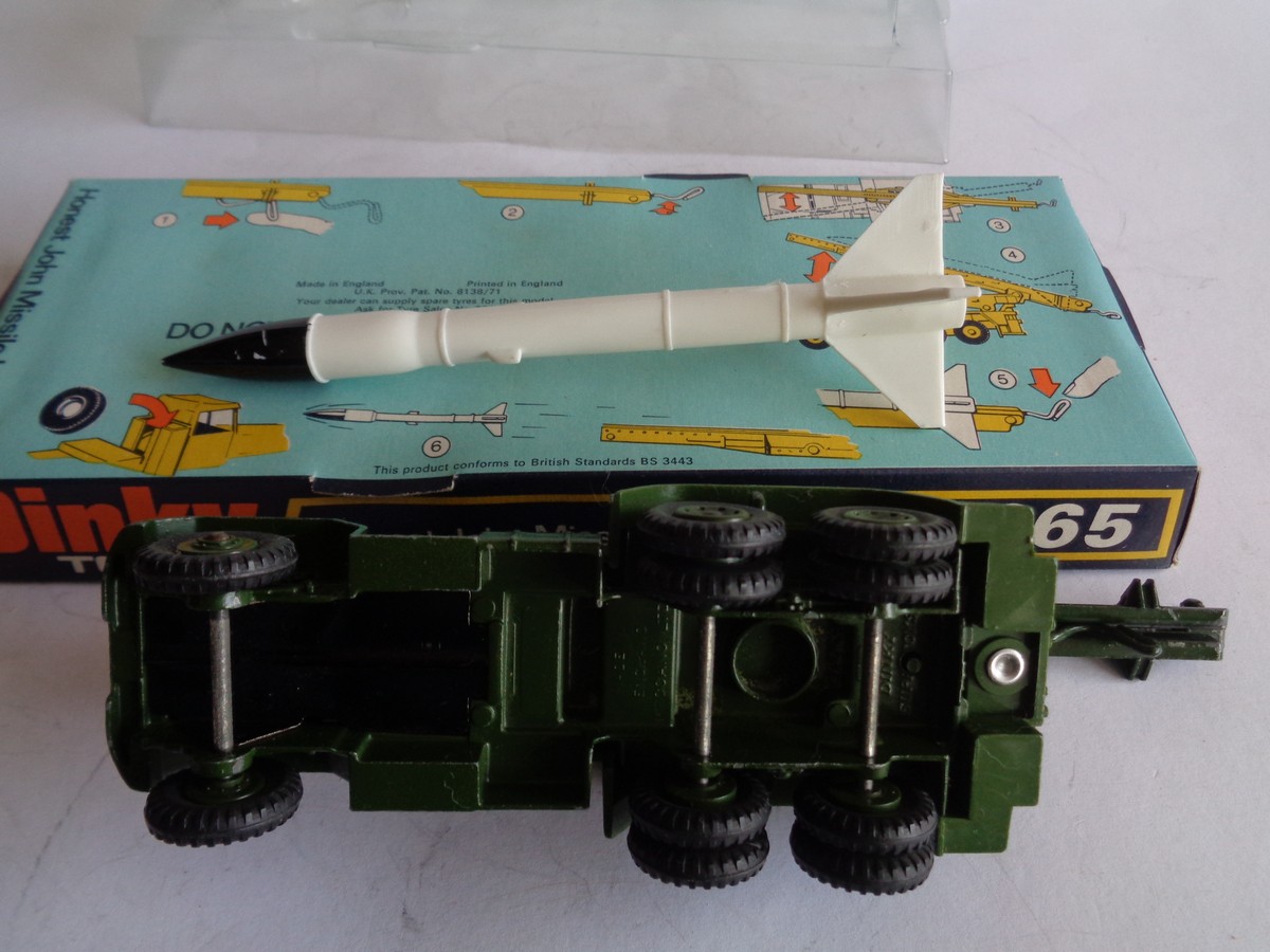 Dinky Toys 665 Honest John Missile Launcher with Box - Toy Paradise